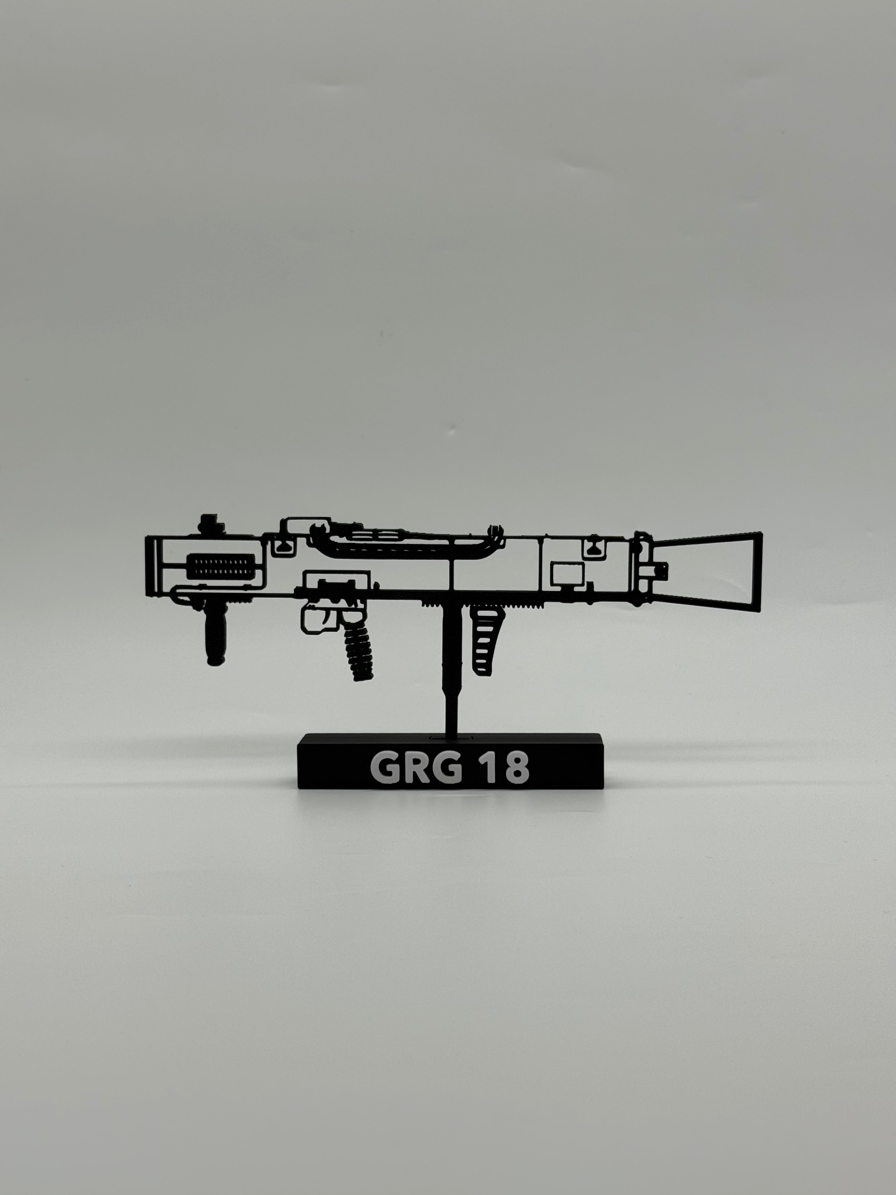 GRG m/18 – Swedish Recoilless Rifle (3D Printed Model) – 3dmilprint