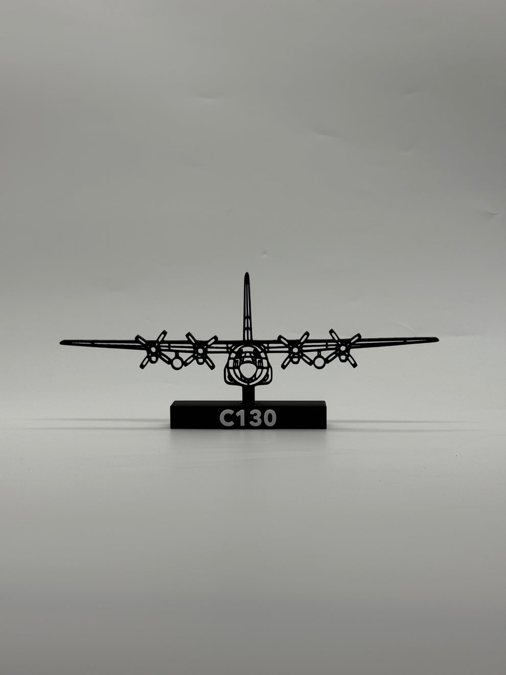 C-130 Hercules – Swedish TP 84 Transport Aircraft (Front View) - 3D Pr ...